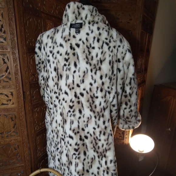 Dennis Basso Jackets And Coats Reversible Dennis Basso Faux Lynx Coat Poshmark